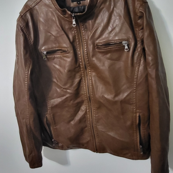 Pronto Uomo | Jackets & Coats | Pronto Uomo Brown Leather Jacket | Poshmark